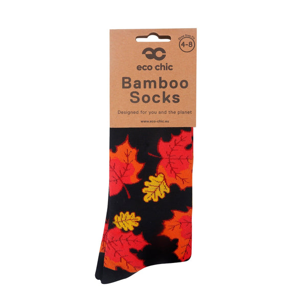 Eco Chic Eco-Friendly Bamboo Socks Leaves – Eco Chic Retail Ltd